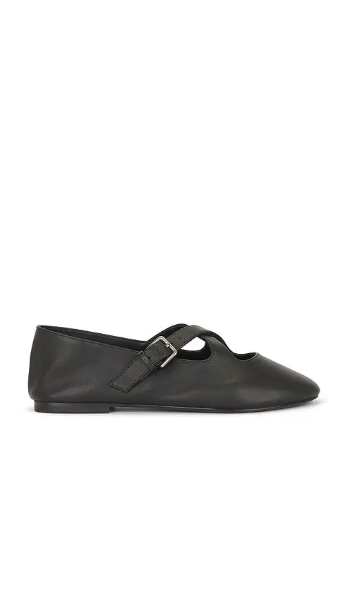 ST. AGNI Ballerina Flat - Black