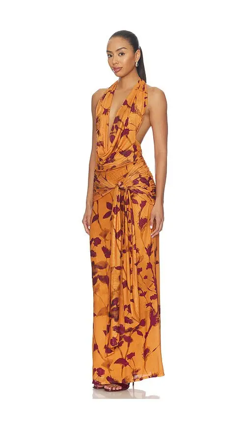 ESPECIA Napali Long Dress In Multi
