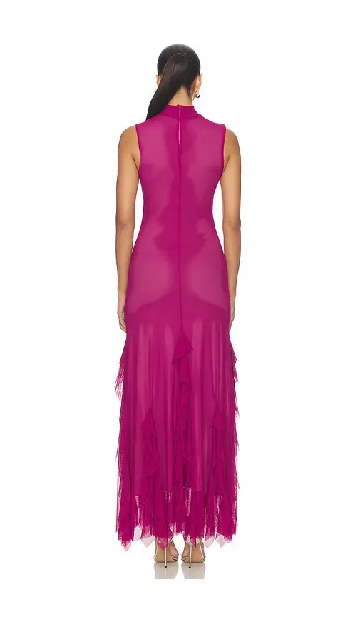 ESPECIA Aneta Mauve Long Dress