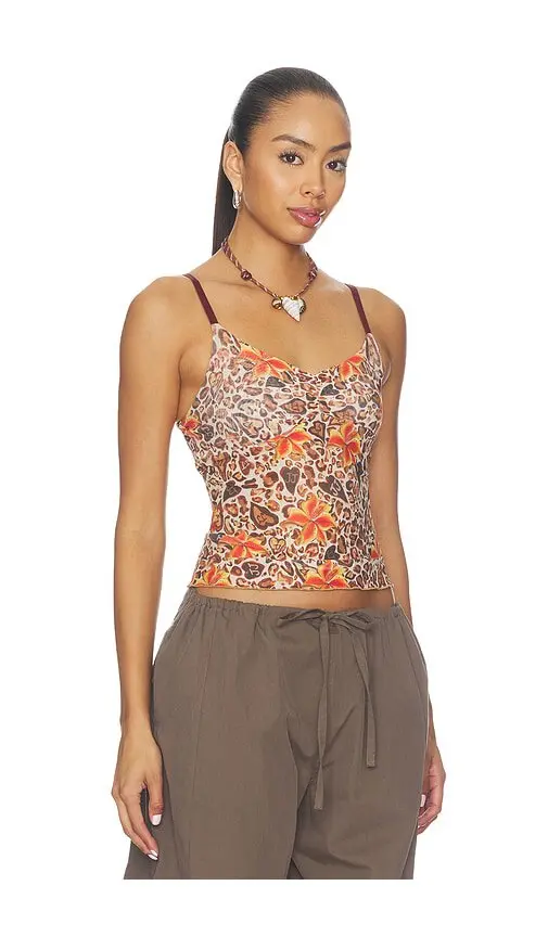 JULIET JOHNSTONE Mesh Cami
