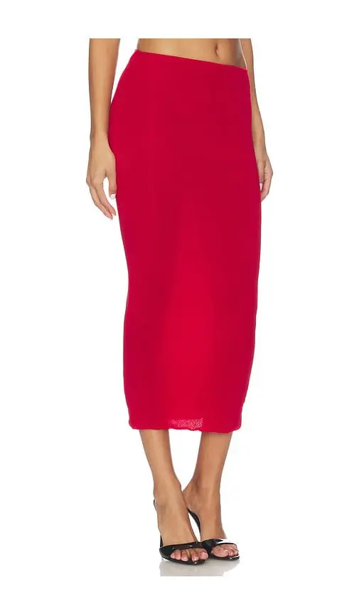 MAYGEL CORONEL Aelia Skirt In Red