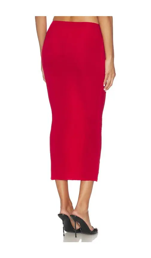 MAYGEL CORONEL Aelia Skirt In Red