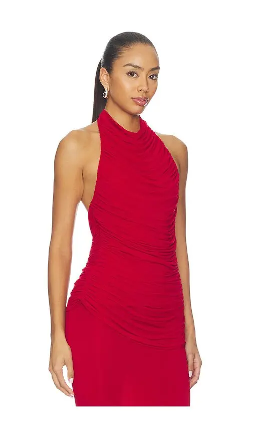 MAYGEL CORONEL Resonare Top In Red