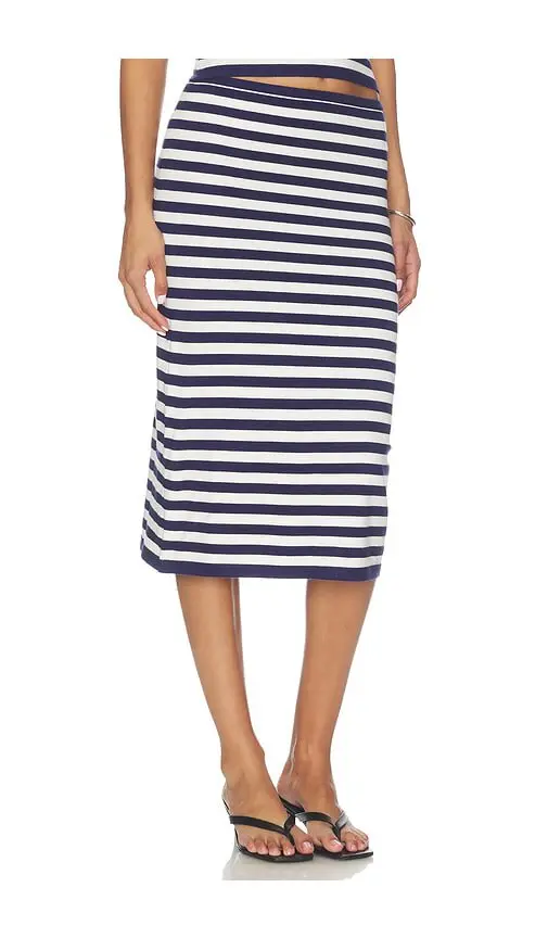 ALL THE WAYS Jolene Midi Skirt In Multi