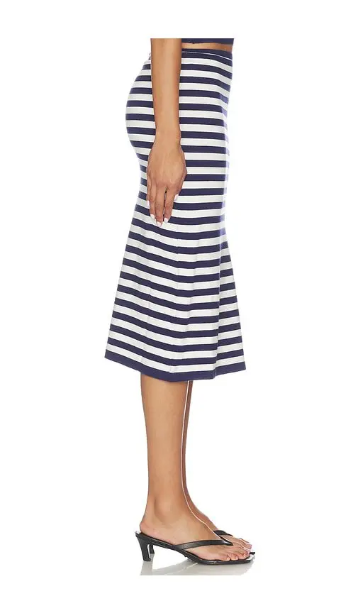 ALL THE WAYS Jolene Midi Skirt In Multi