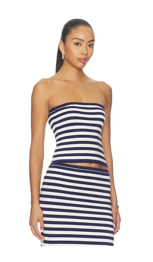 ALL THE WAYS Jolene Strapless Top In Multi