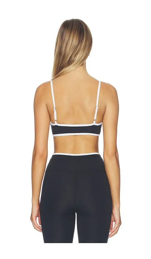 Year Of Ours Sport Monica Bra - Black & White