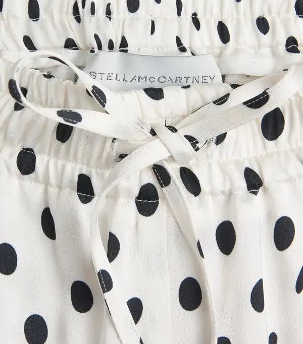 Stella McCartney Polka Dot Wide-leg Trousers