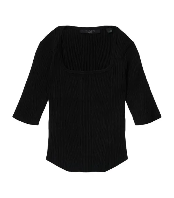 ALLSAINTS Cruz Hally Top - Black