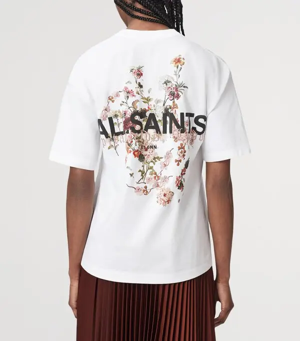 ALLSAINTS Valen Etta Oversized Graphic Floral T-shirt