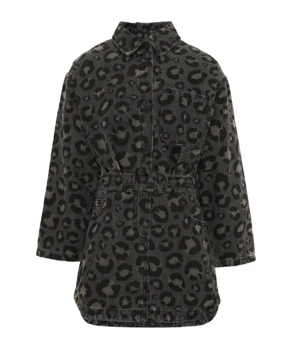 DOUUOD Animal-print Dress