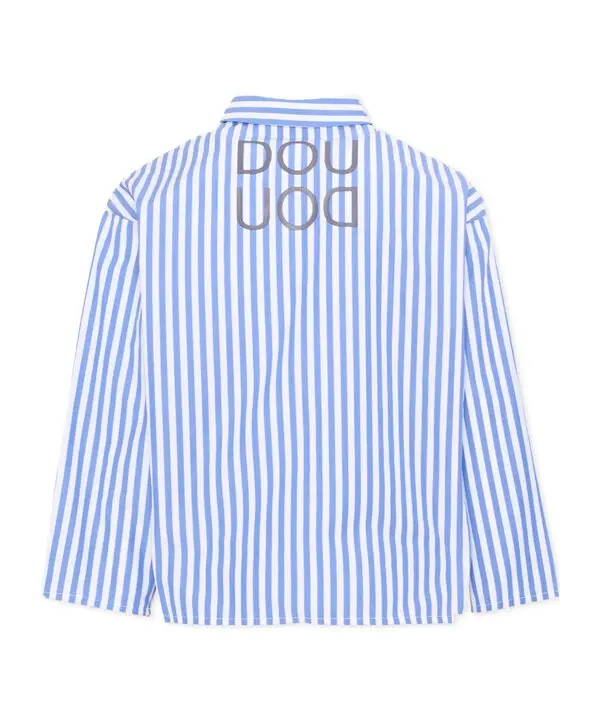 DOUUOD Striped Shirt