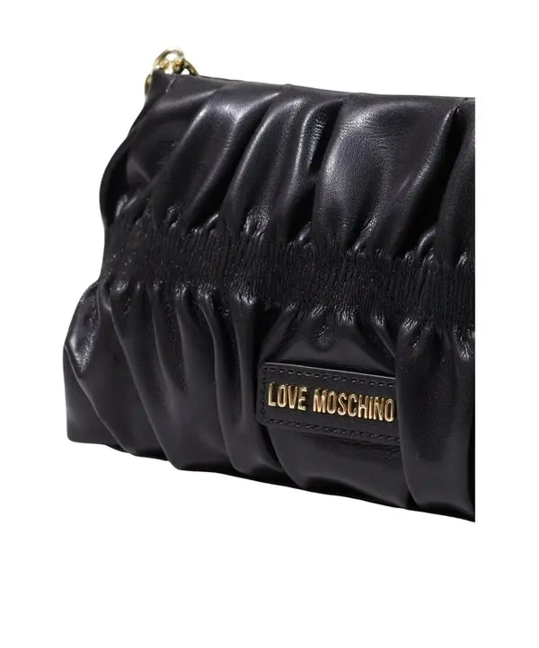 Moschino Ruched Shoulder Bag