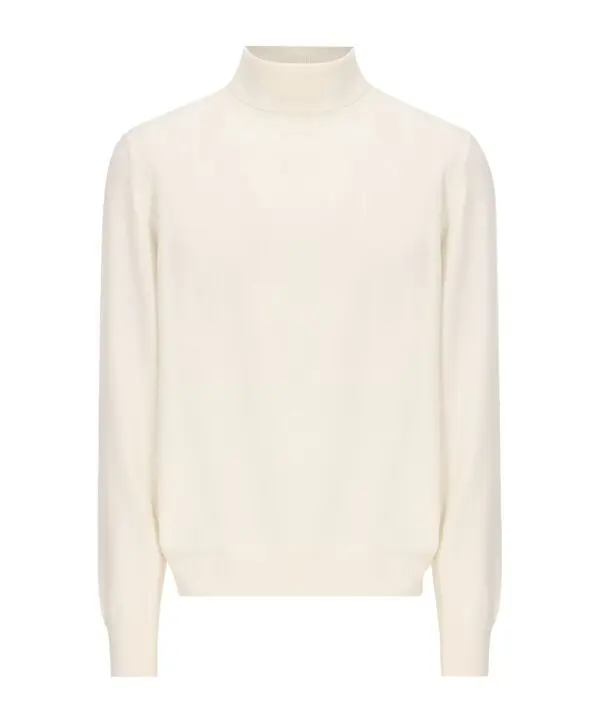 Tagliatore Long Sleeve High Neck Top - No