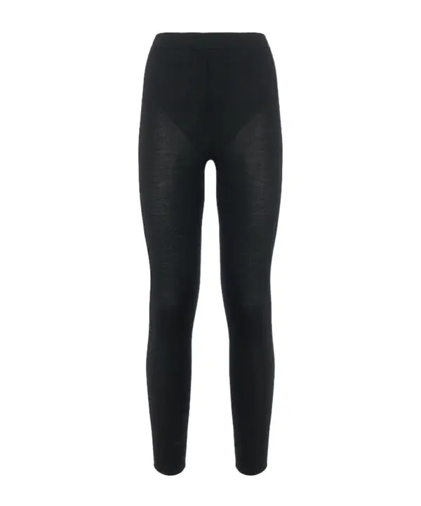 Malo Fine-knit Cashmere Leggings - Black