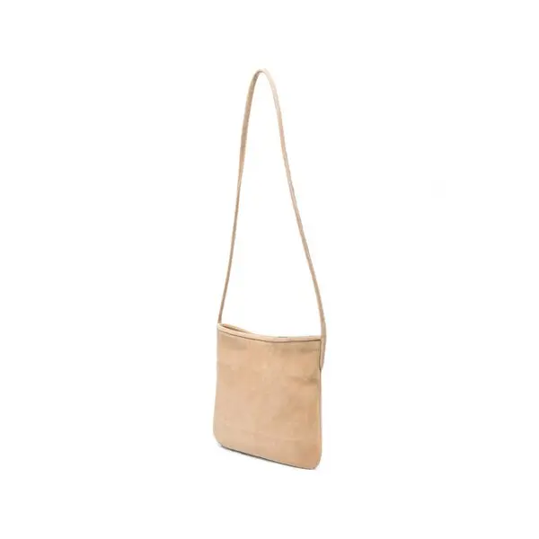 Manu Atelier Suede Shoulder Bag