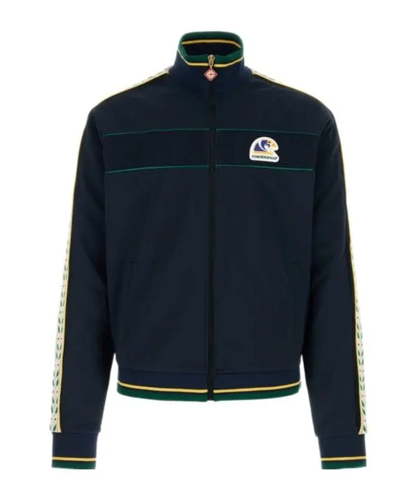 Casablanca Logo-patch Mesh-panel Track Jacket