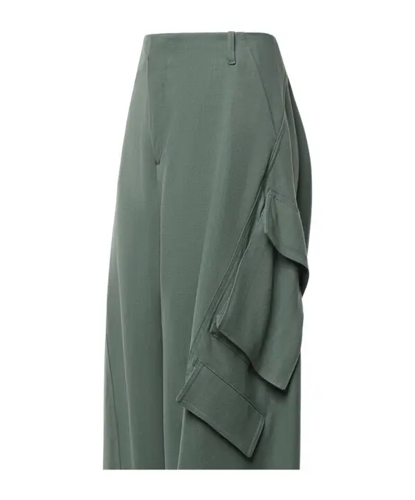 Alaïa Draped Wide-leg Pants