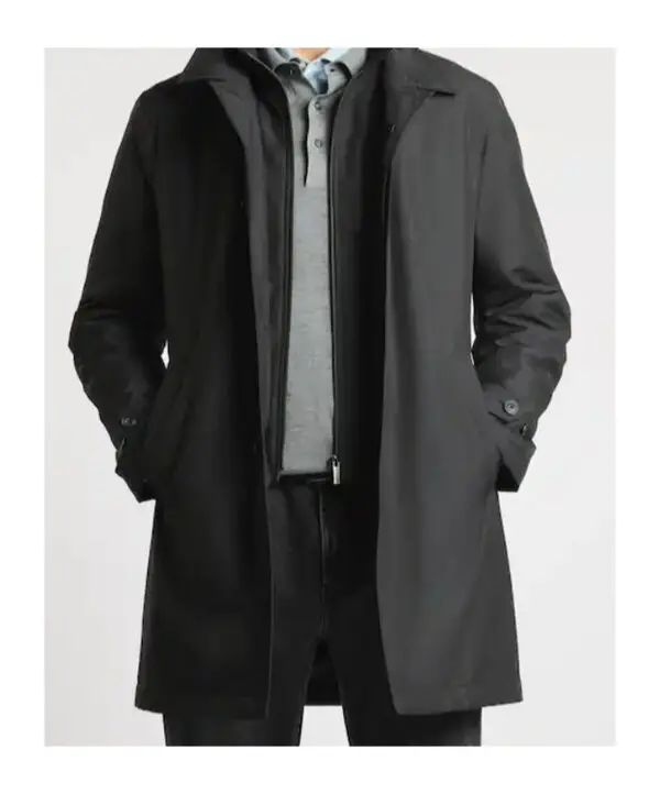 FAY Technical Poplin Morning Coat