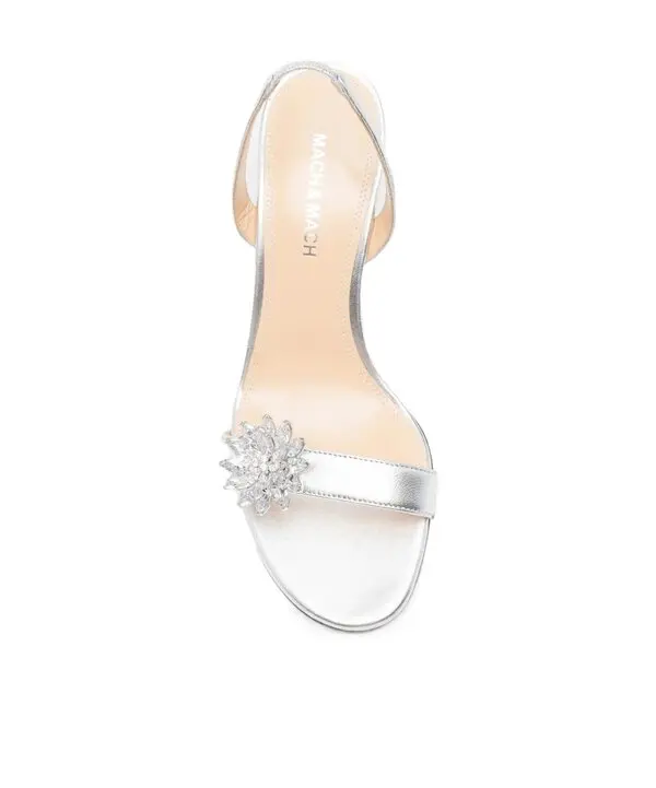 MACHMACH Crystal-embellished Sandals