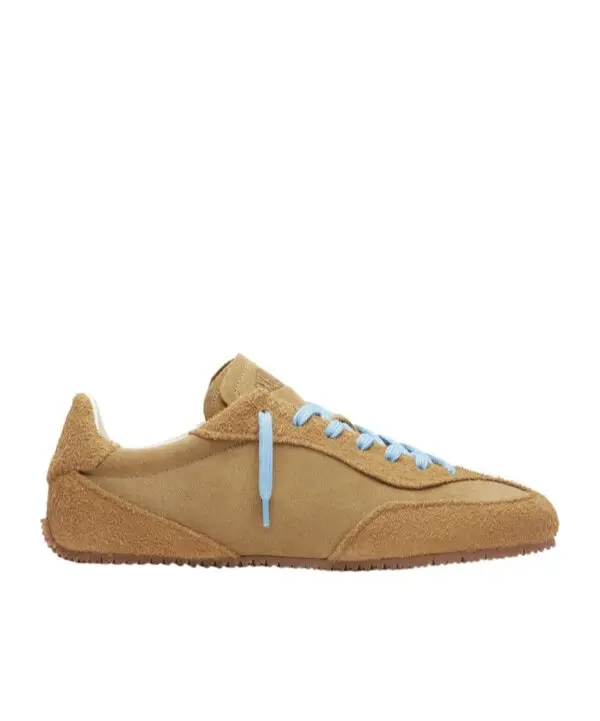 Axel Arigato Daze Runner Suede Sneakers - Tan/light Blue