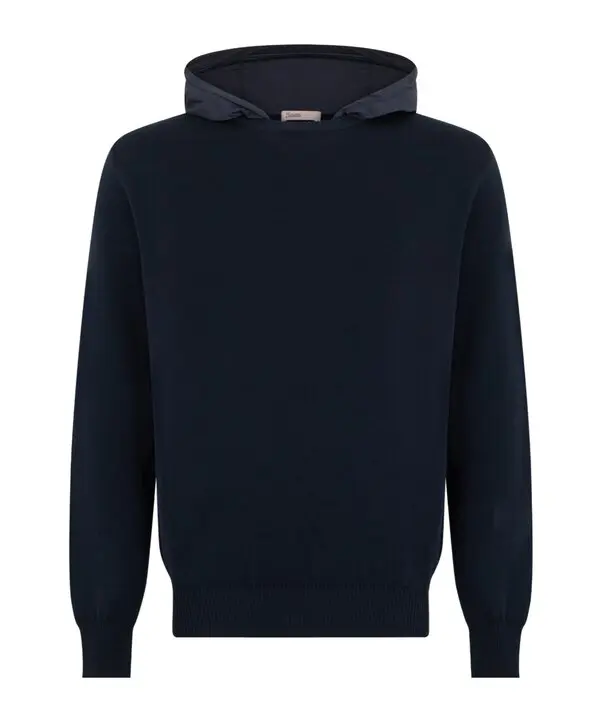 Herno Hooded Knit Top