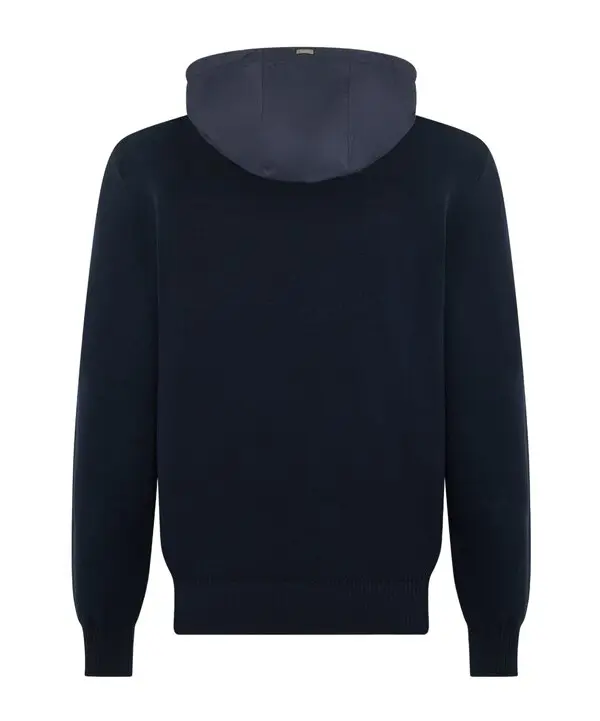 Herno Hooded Knit Top
