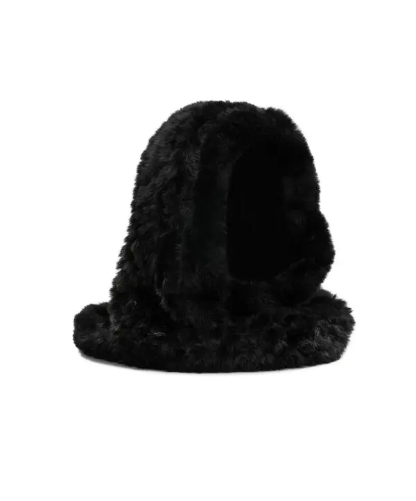 Pinko Shearling Pull-on Hat