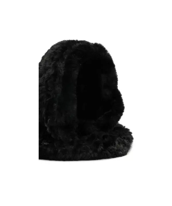 Pinko Shearling Pull-on Hat