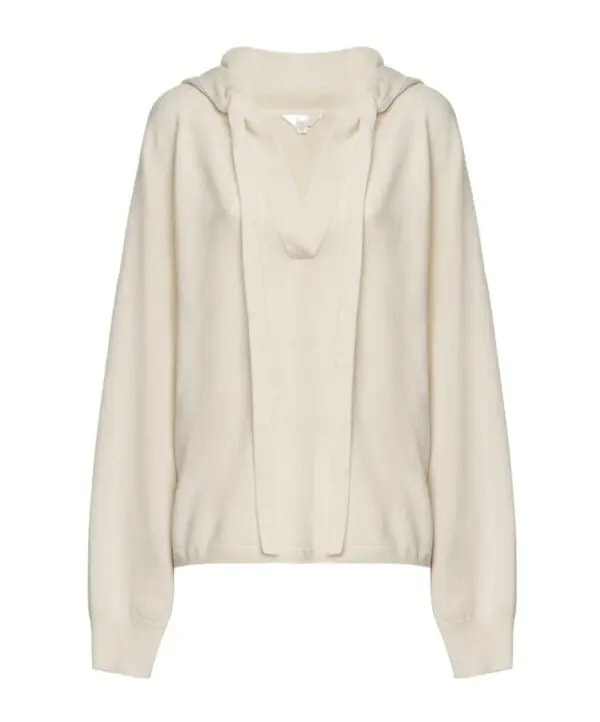 Malo Sweatshirt In Luxury Cashmere - Daisy Yellow