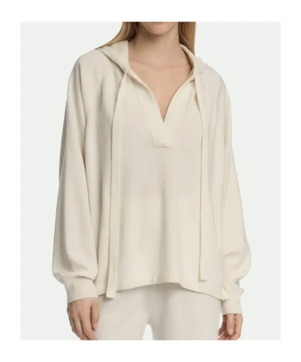Malo Luxury Cashmere Hooded Sweatshirt