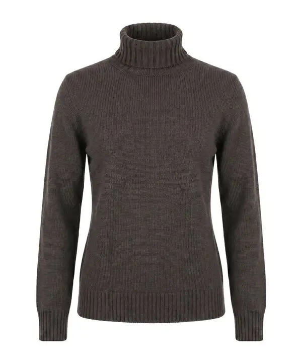 DRUMOHR Merino Wool Roll Neck Sweater - No