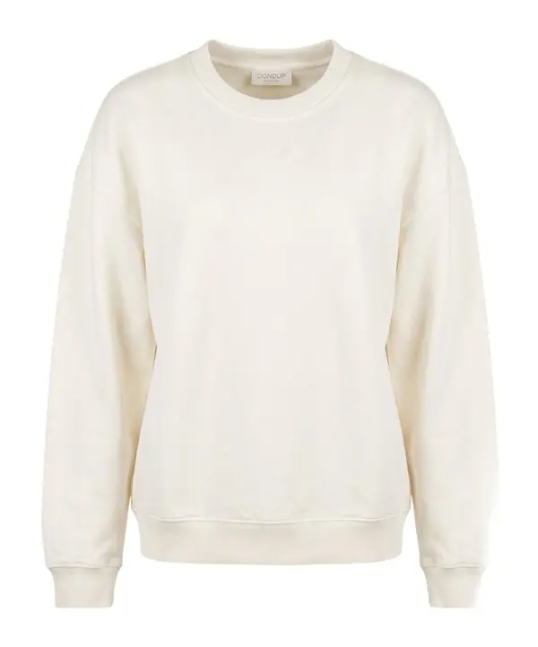 DONDUP Regular Sweatshirt - White