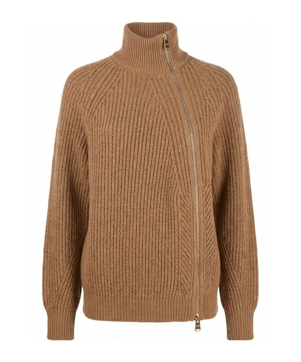 DONDUP Long-sleeved Sweater - Cammello