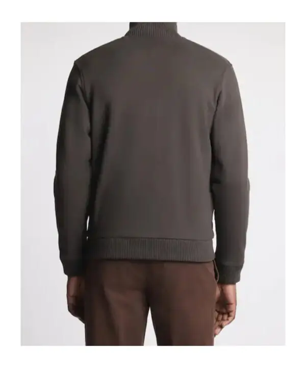 FAY Bi-material Jacket In Wool And Cotton