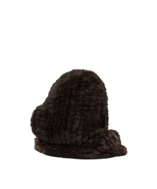 Pinko Fuzzy Pull-on Hat