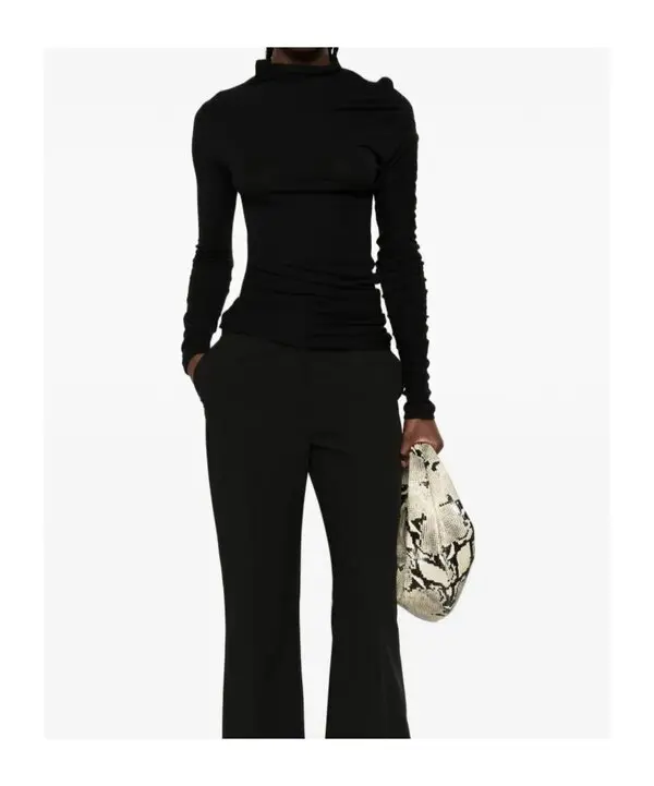Pinko Ruched Asymmetric Top