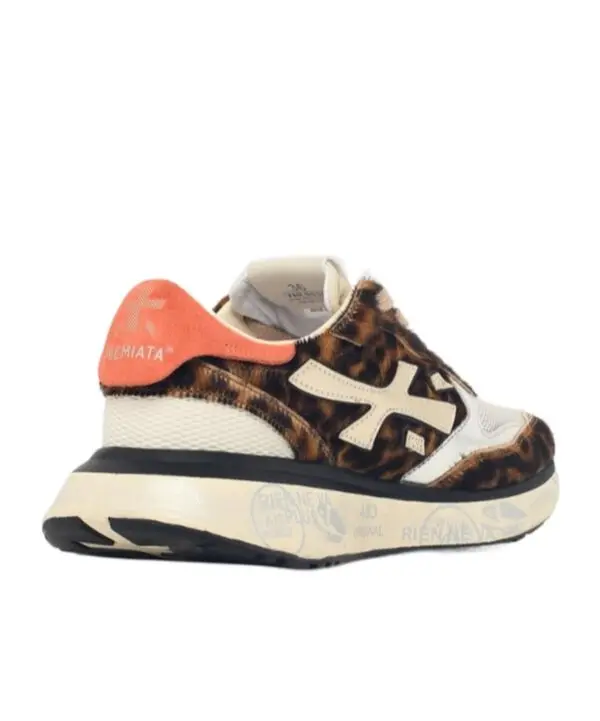 Premiata Lauryn' Print Pony Blend Sneakers