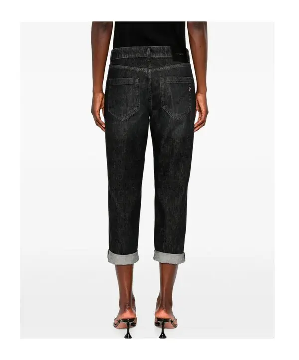 DONDUP Koons Button-fly Turned-up Jeans