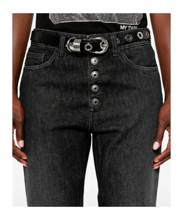 DONDUP Koons Button-fly Turned-up Jeans