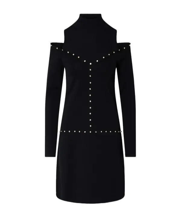 Liu Jo Short Knit Dress - Black