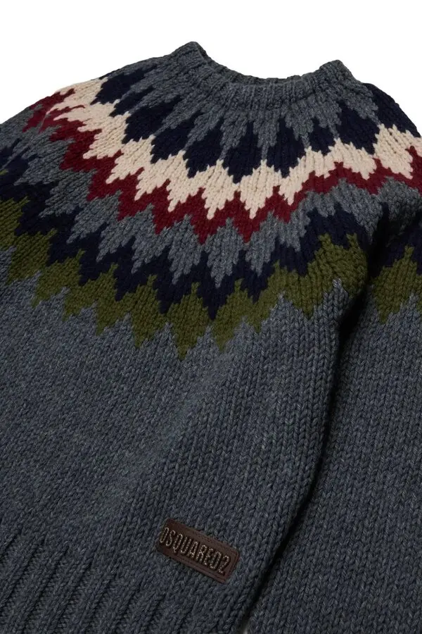 Dsquared2 Jacquard-knit Sweater