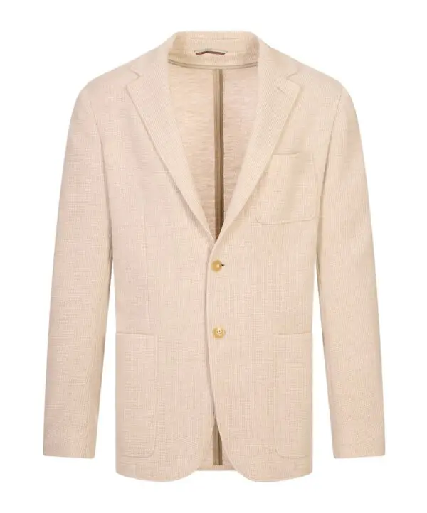 Canali Long-sleeve Single-breasted Jacket