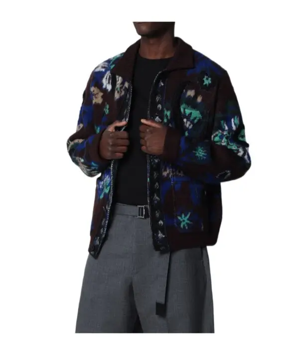 Sacai Jacket With Floral Pattern