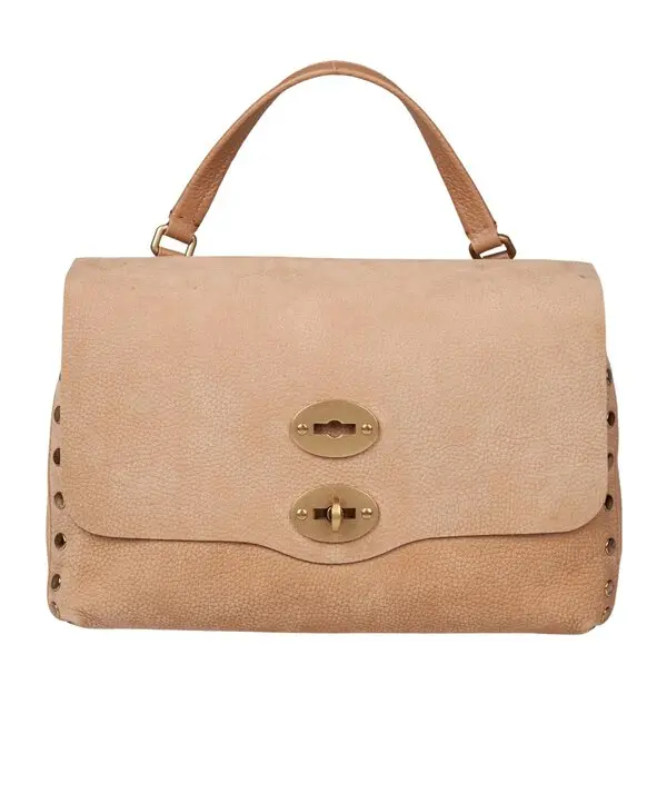 ZANELLATO Flap Shoulder Bag - Nude