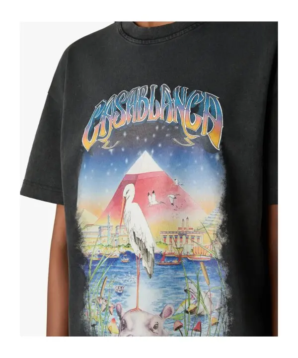 Casablanca Graphic Print T-shirt