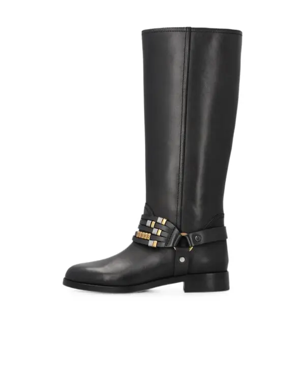 Pinko Round-toe Tall Boots
