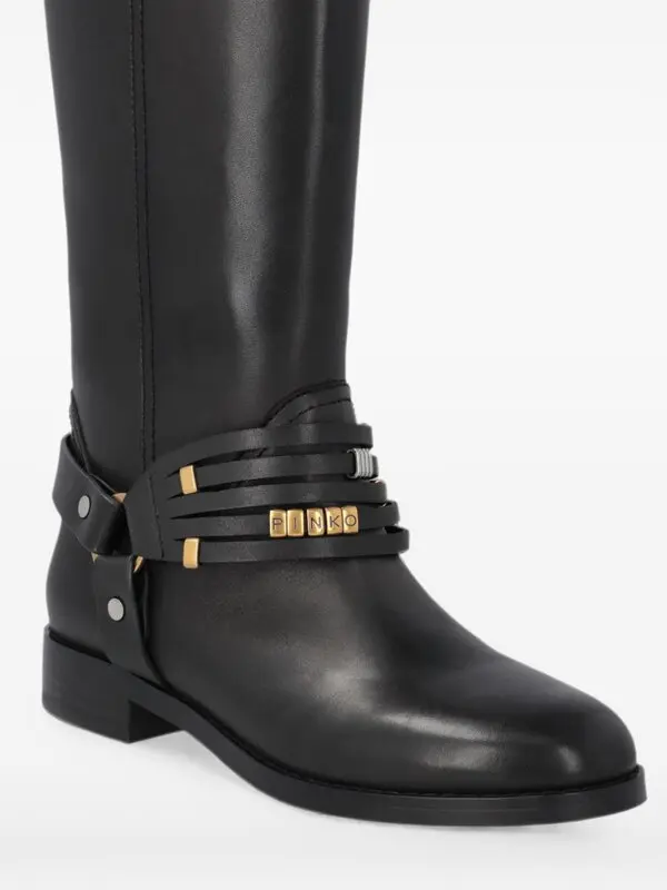 Pinko Round-toe Tall Boots