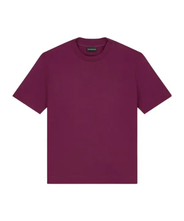 Emporio Armani Short-sleeved T-shirt - Purple-red
