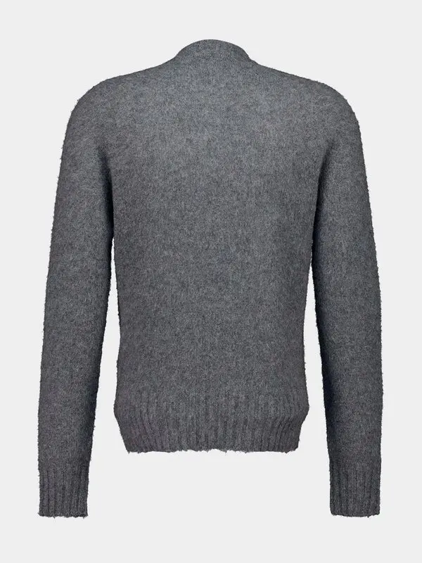 TOM FORD Seamless Brushed Cashmere Crewneck Sweater